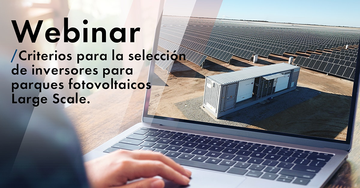 SMA: criterios para la selección de inversores para parques FV Large ...